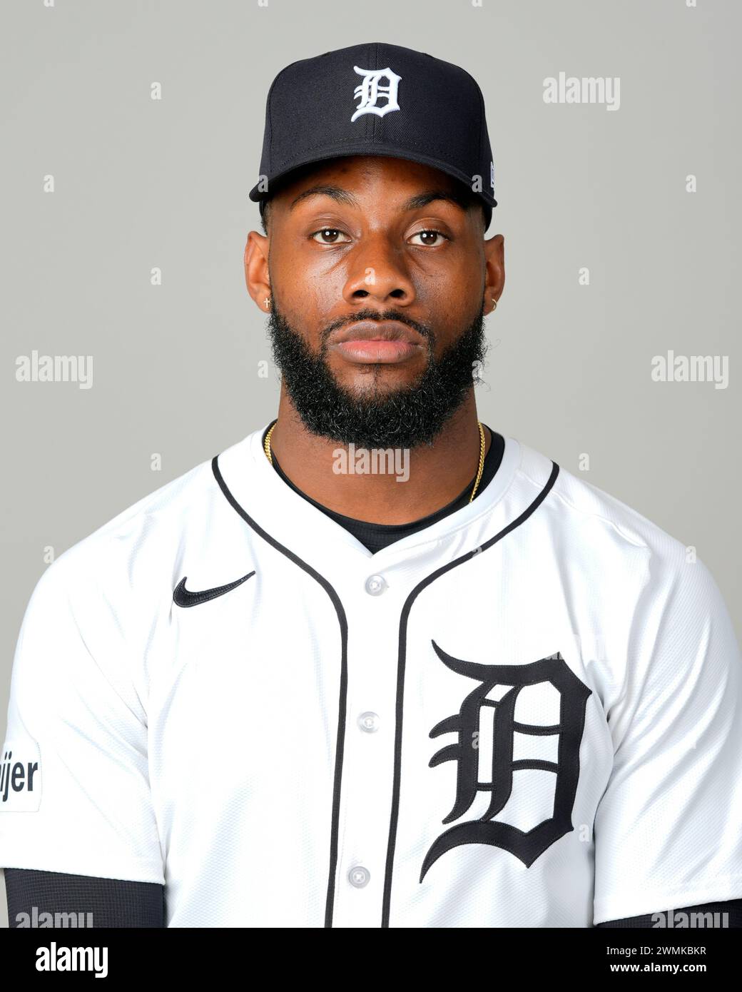 This is a 2024 photo of Aki Baddoo of the Detroit Tigers MLB baseball ...