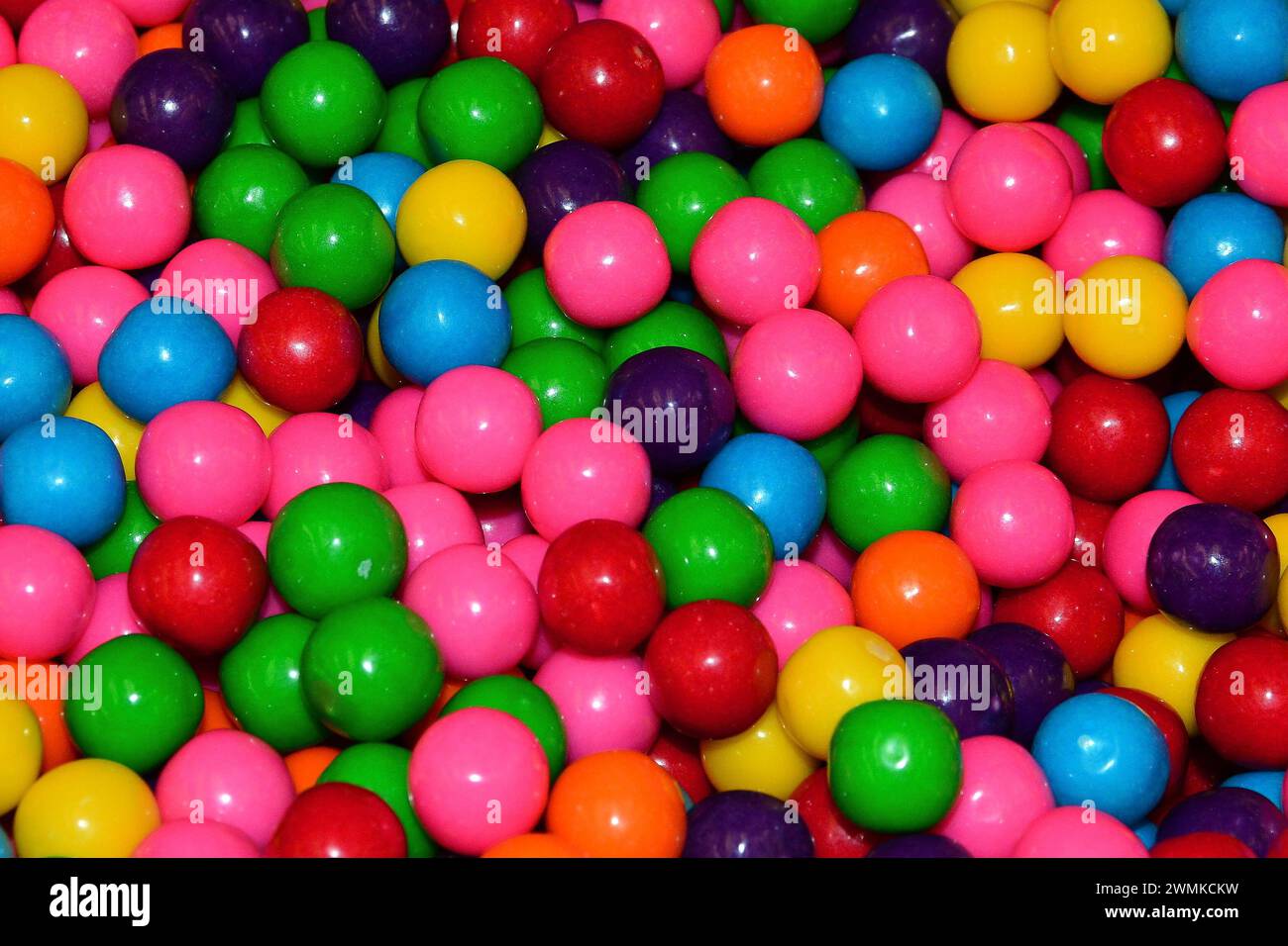 Jelly beans and bon bon's in the candy store Stock Photo - Alamy