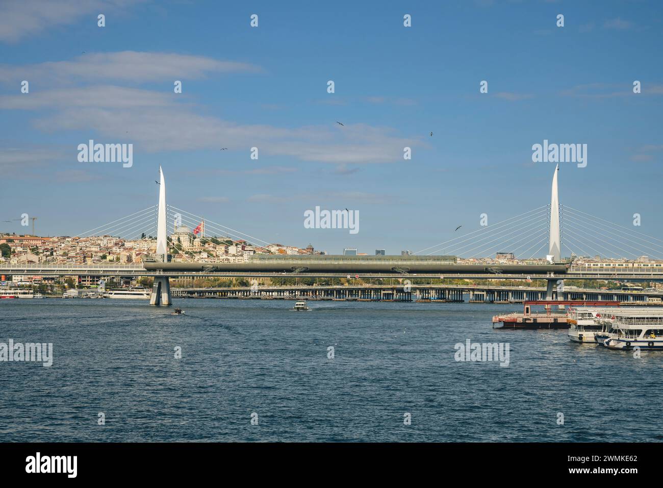 Ataturk Bridge Istanbul Turkey The Tunnels And Bridges Linking Asia To
