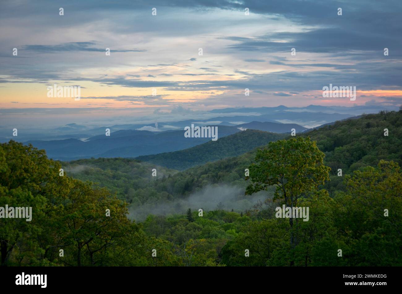Sunset after a rain storm Stock Photo - Alamy