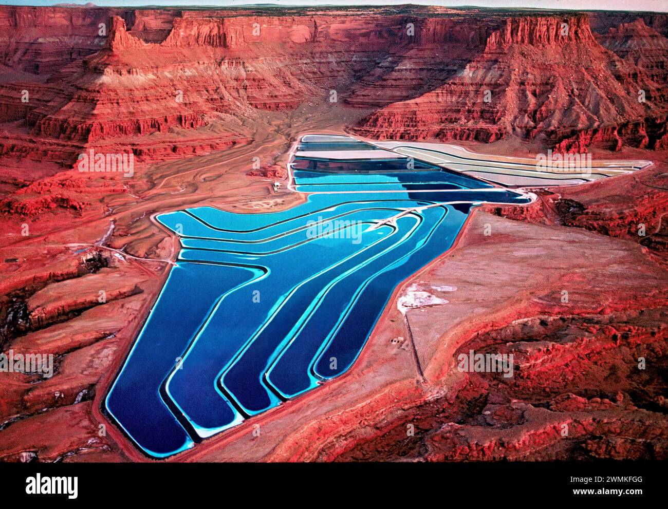 Texasgulf potash ponds hi-res stock photography and images - Alamy