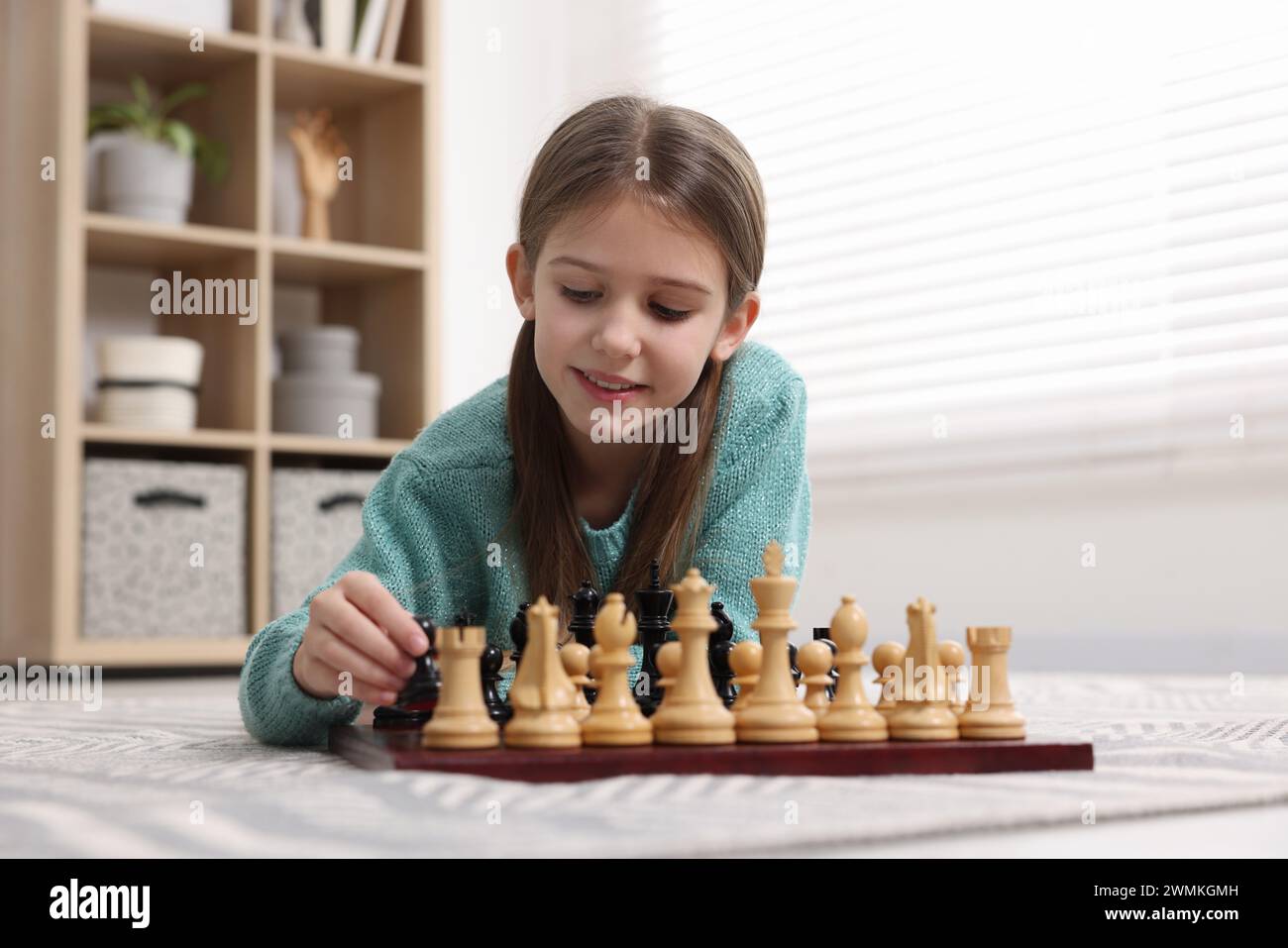 Chess on floor hi-res stock photography and images - Alamy