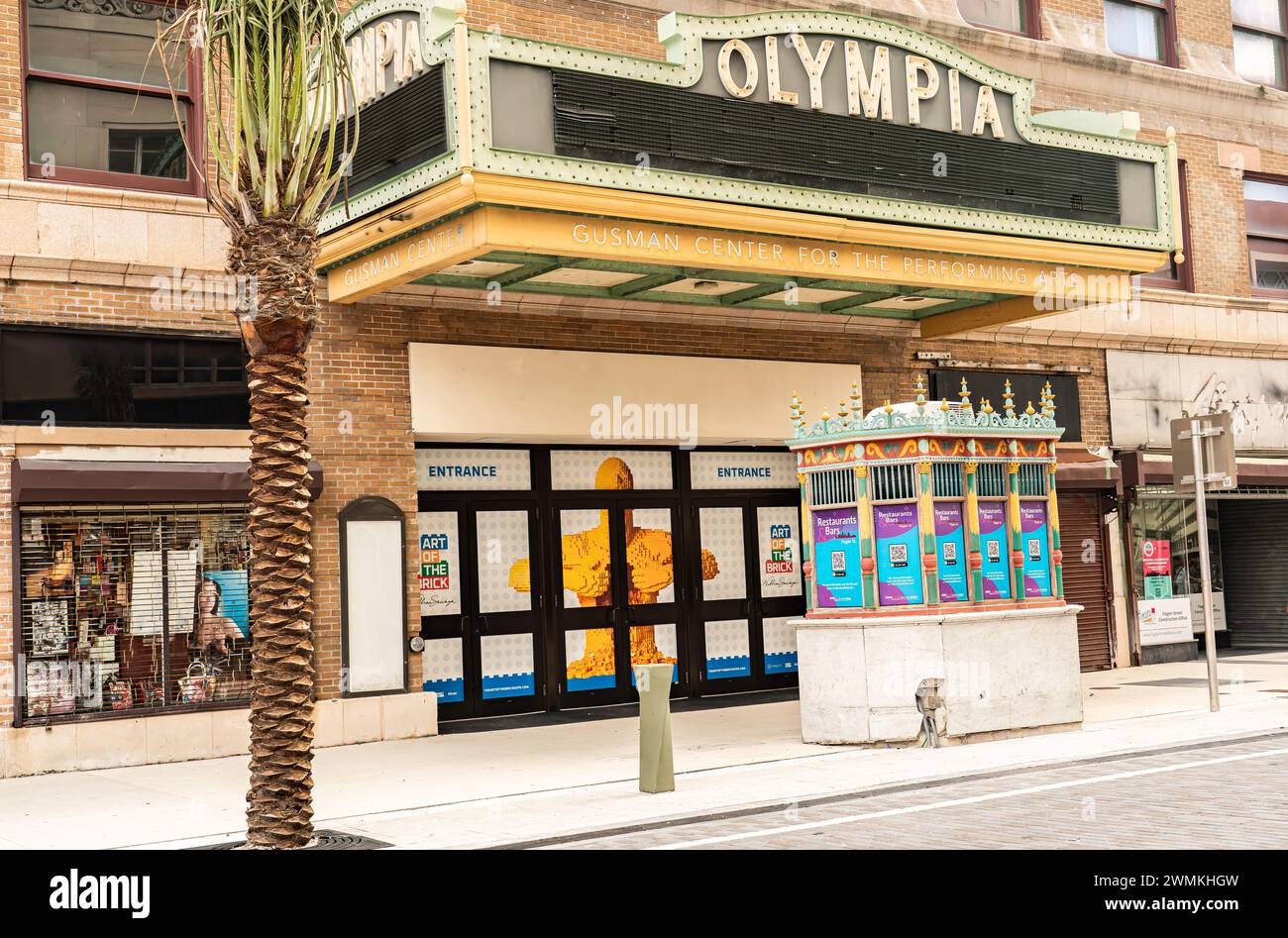 Olympia Theater in downtown Miami home of many art exhibitions ...