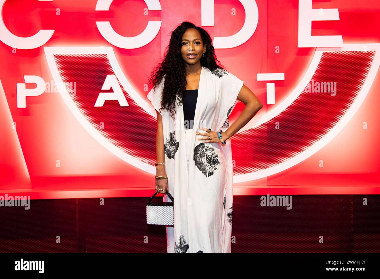 Nneka Elliott arrives at the premiere of "Code 8: Part II" on Monday ...