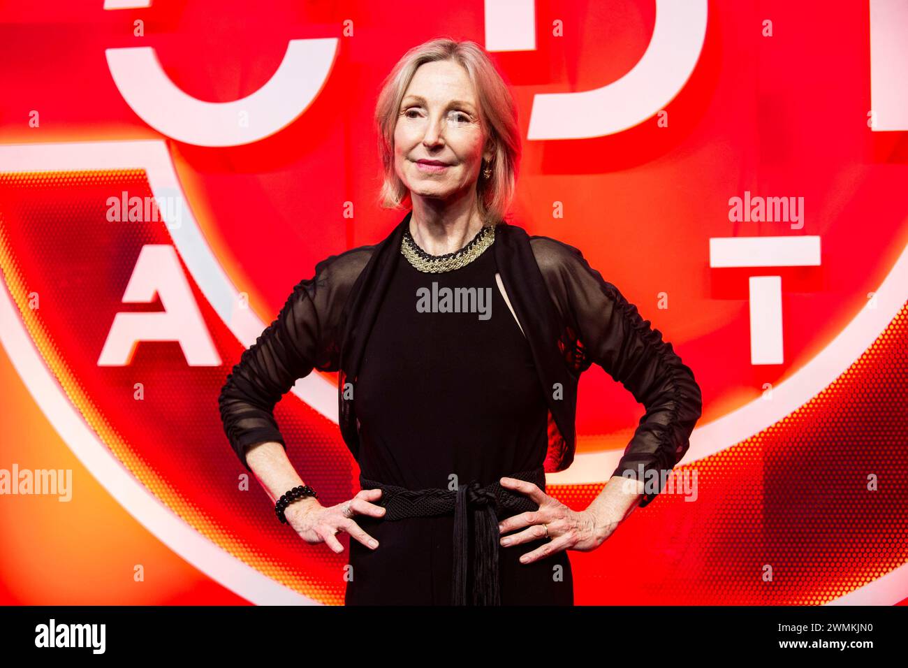 Jane Moffat arrives at the premiere of "Code 8: Part II" on Monday, Feb ...