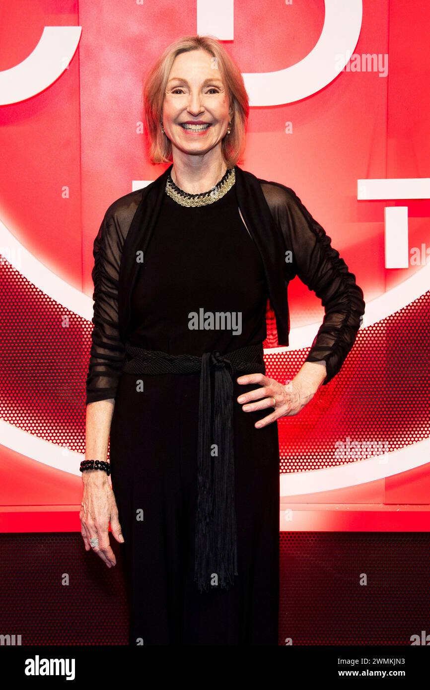 Jane Moffat arrives at the premiere of "Code 8: Part II" on Monday, Feb ...