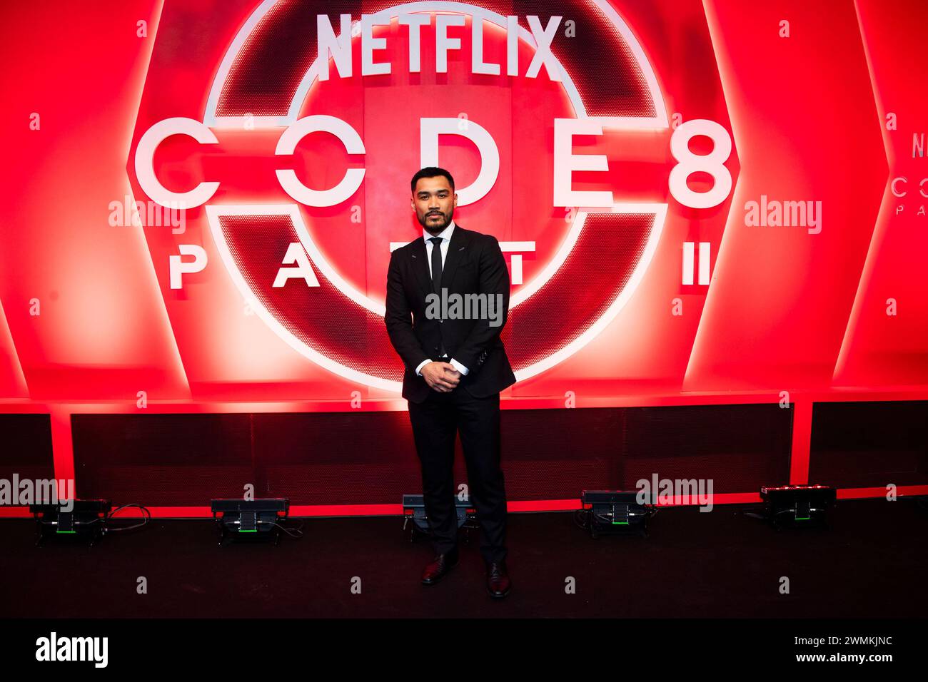 Alex Mallari Jr. arrives at the premiere of "Code 8: Part II" on Monday ...