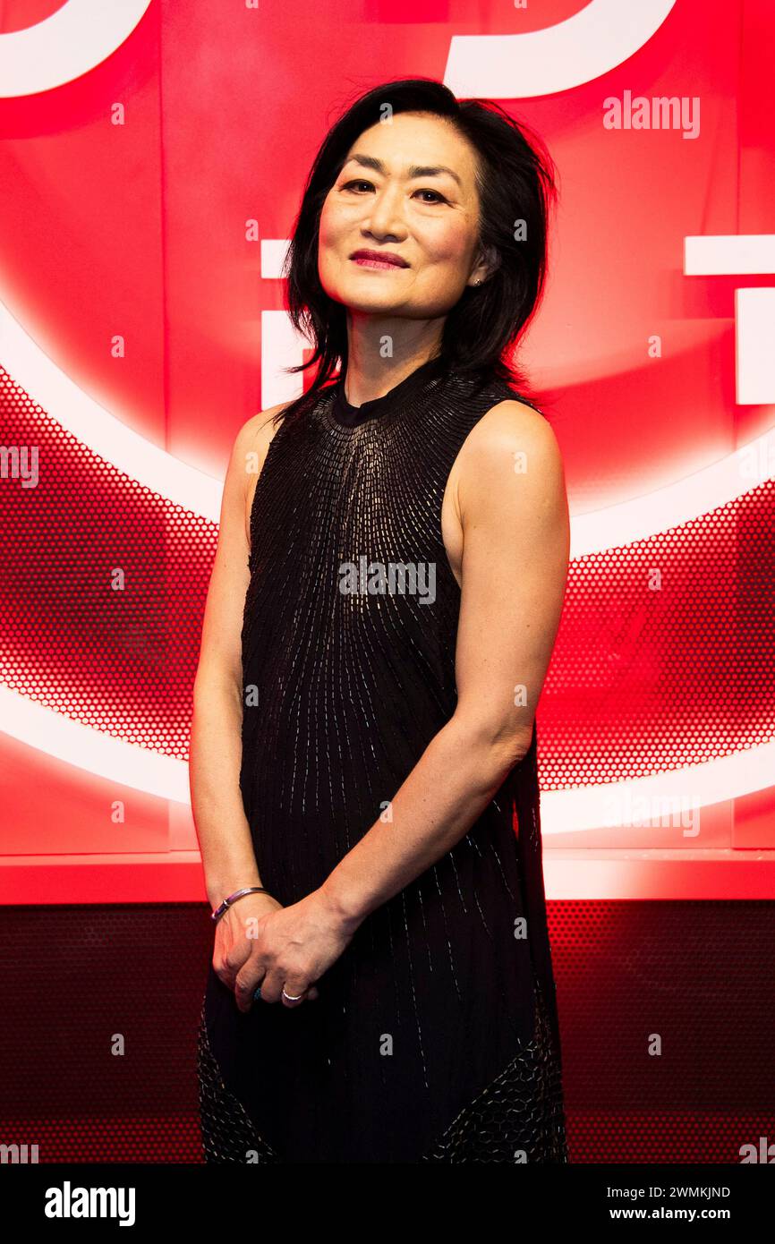 Jean Yoon arrives at the premiere of "Code 8: Part II" on Monday, Feb ...