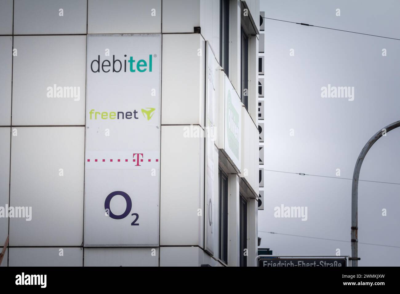 German phone operators hi-res stock photography and images - Alamy