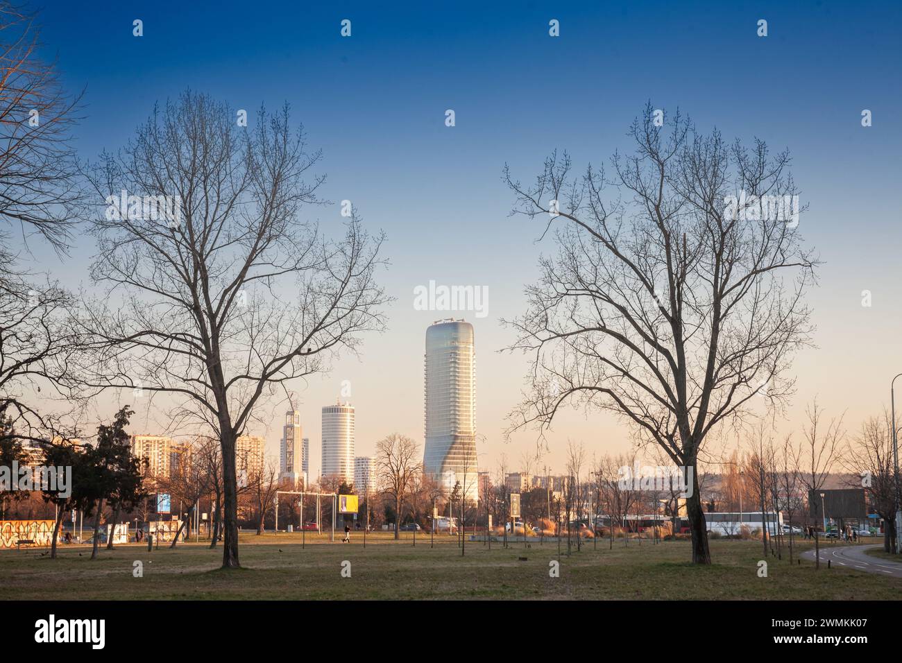 Picture of the construction site of Beograd na vodi, or Beograd ...