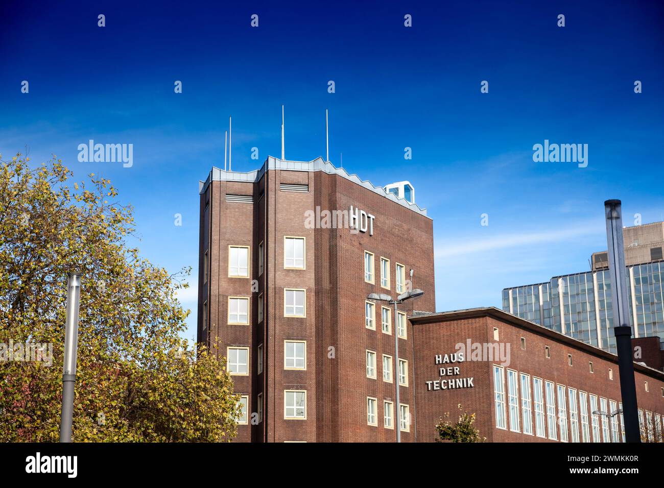 Picture of the main facade of Haus de Tecnik in Essen, Germany. Haus ...