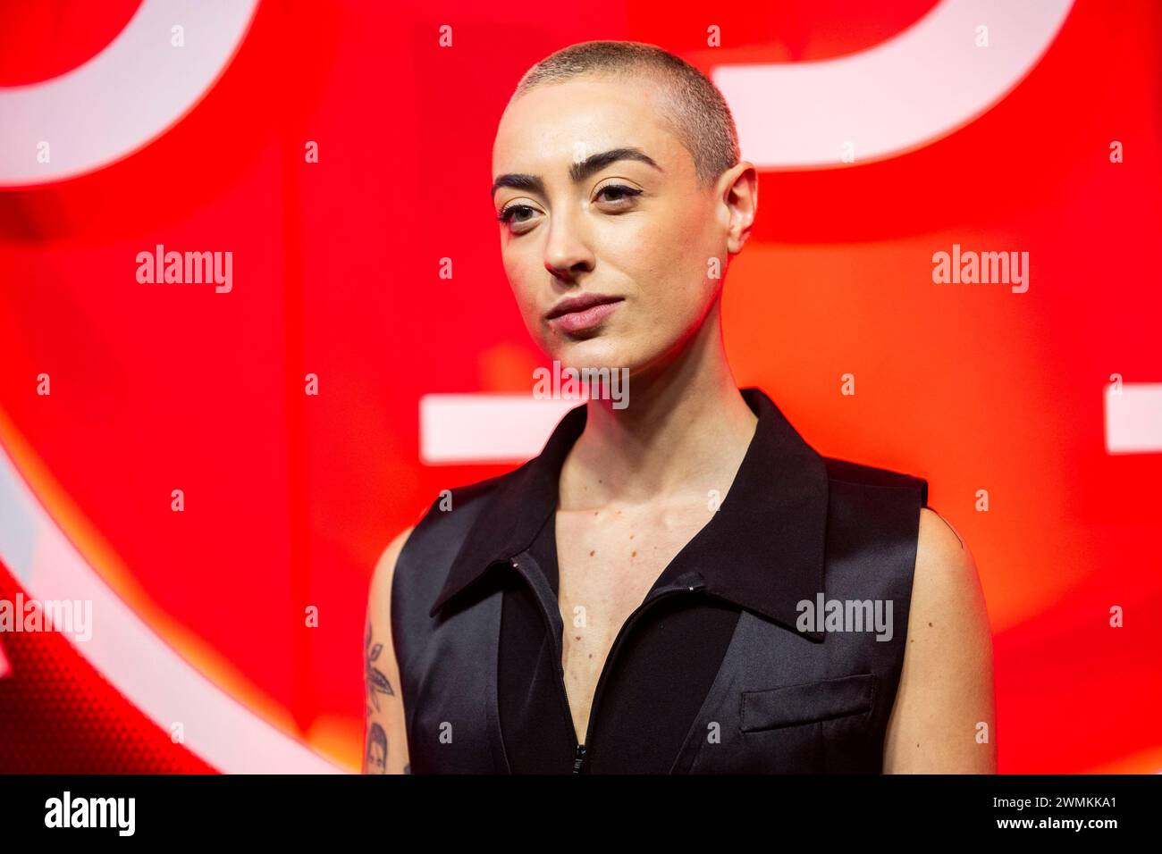 Natalie Liconti arrives at the premiere of "Code 8: Part II," Monday ...