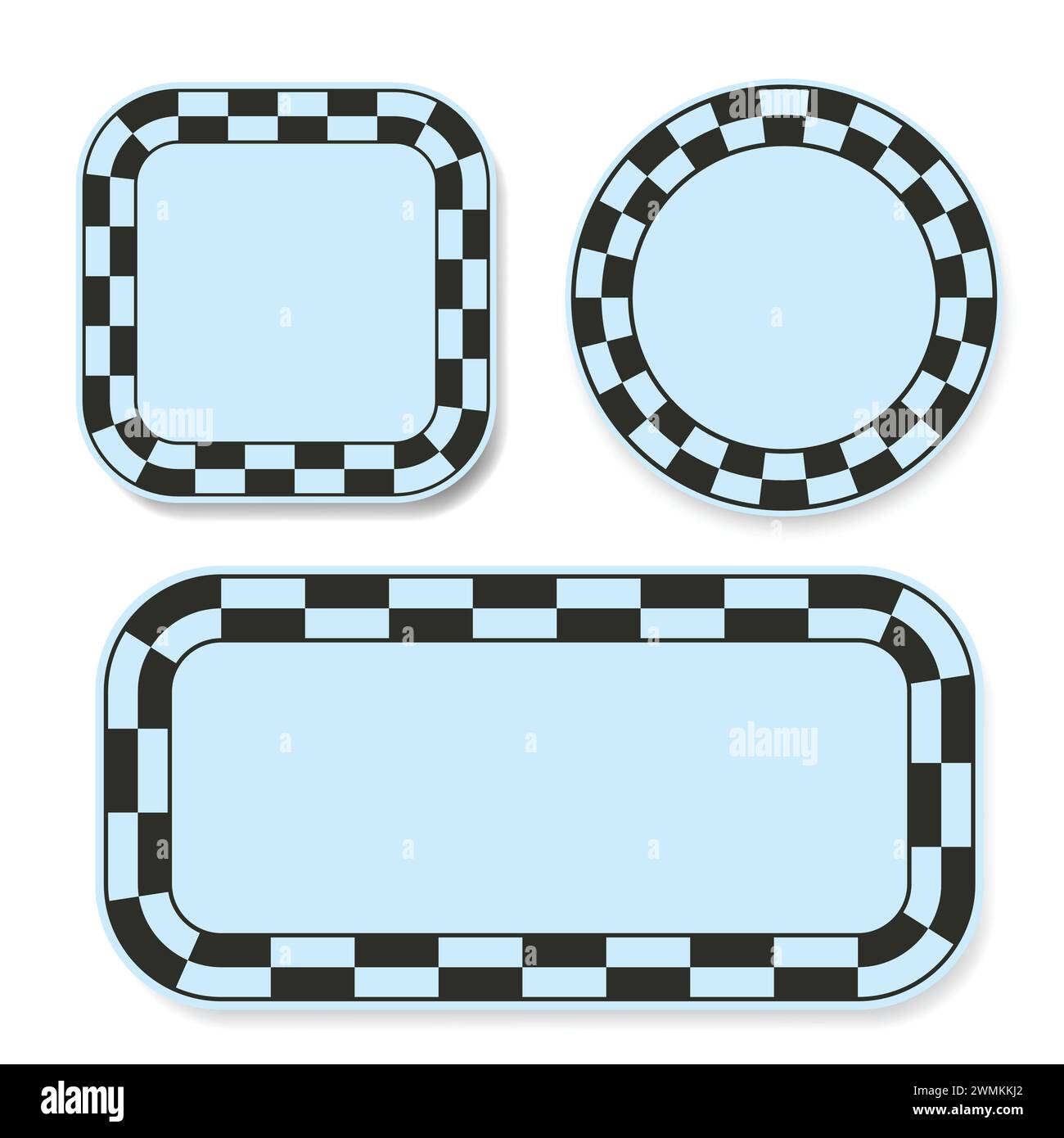 Sport racing blue tournament labels Stock Vector Image & Art - Alamy