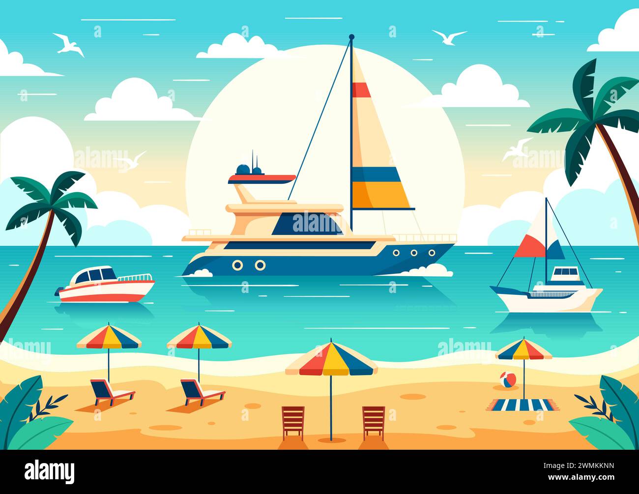 Boat boats ferries Stock Vector Images - Alamy