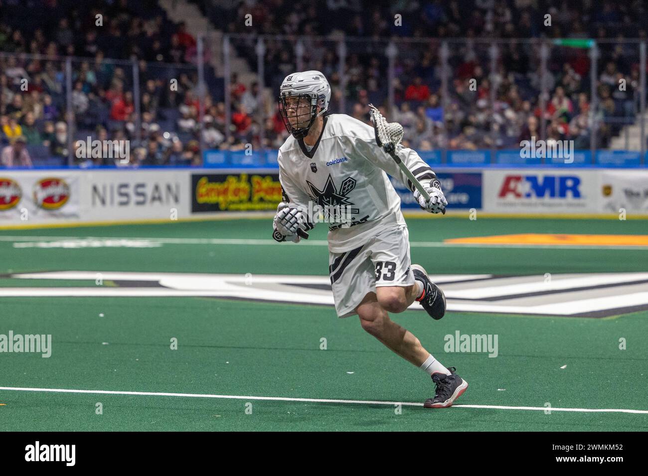 February 24th, 2024: Las Vegas Desert Dogs forward Jack Hannah (33 ...