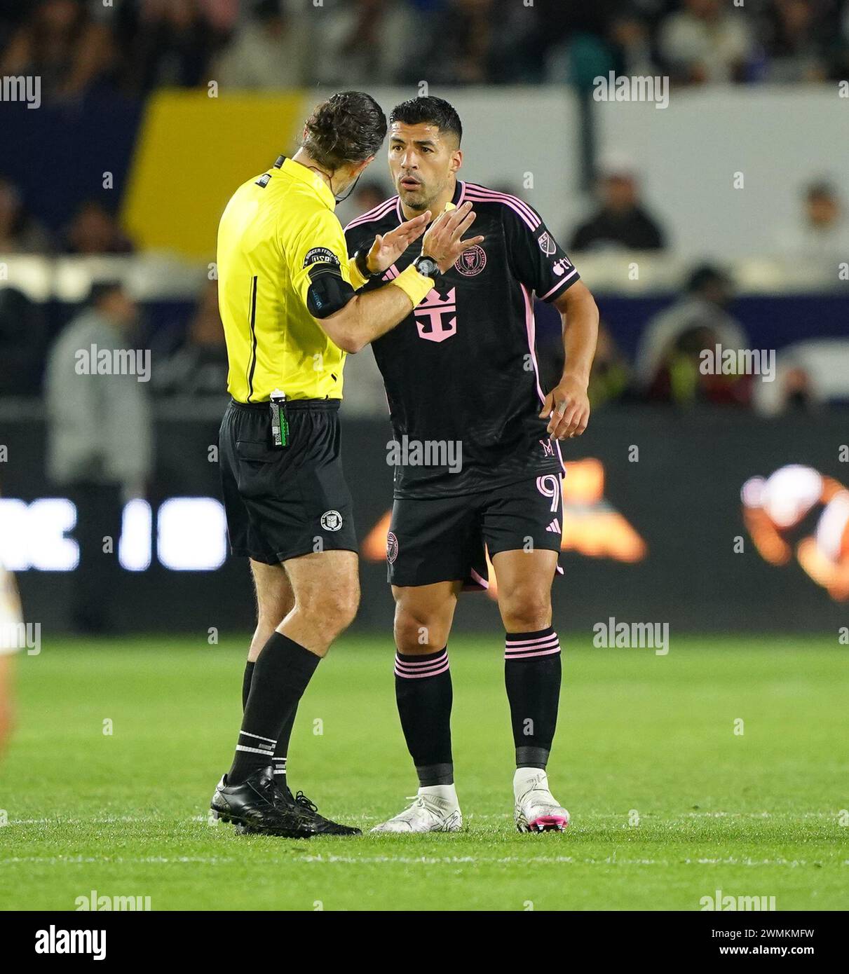 Carson, California, USA. 25th Feb, 2024. Inter Miami forward LUIS ...