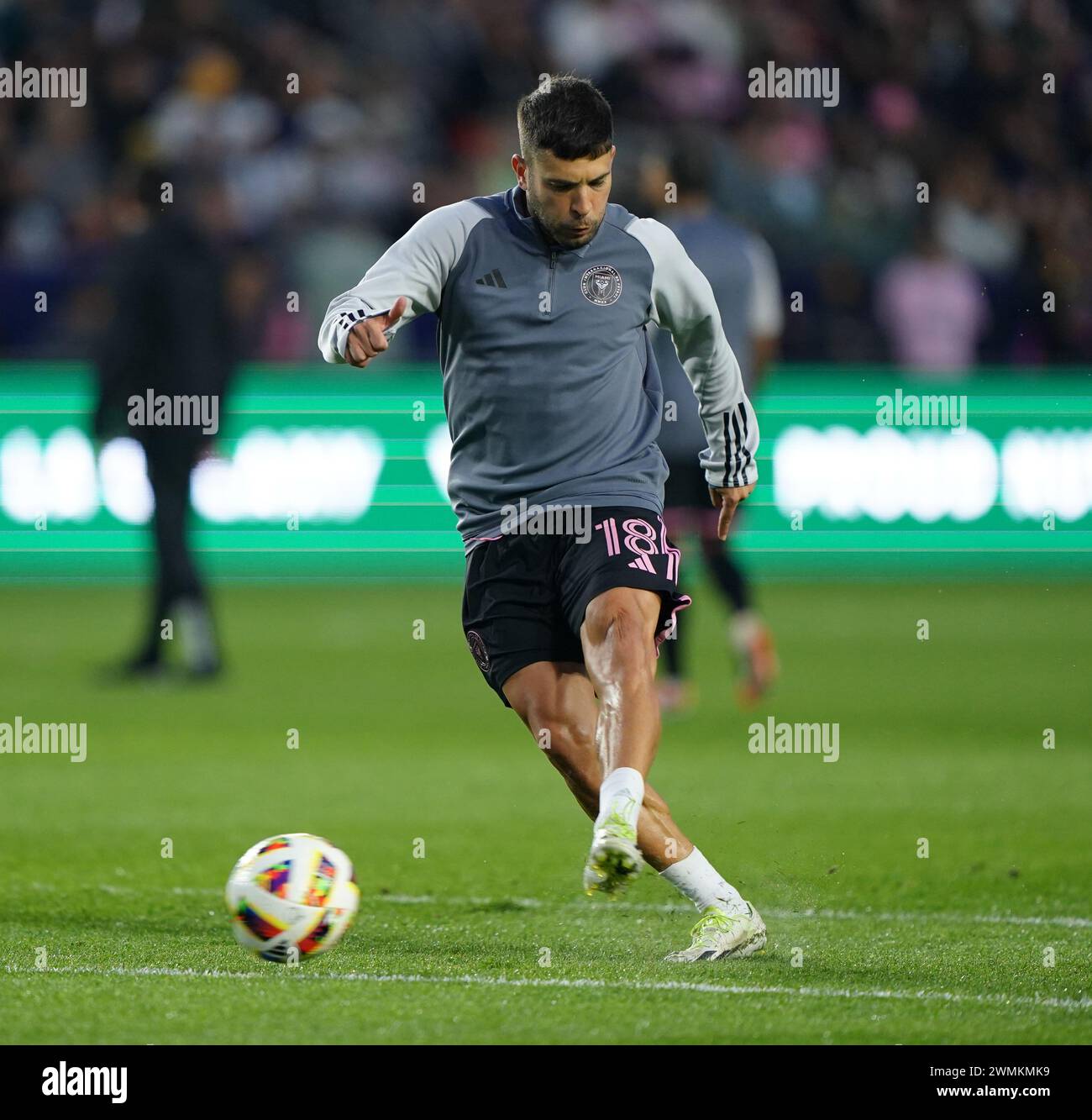 Carson, California, USA. 25th Feb, 2024. Inter Miami defender JORDI ...