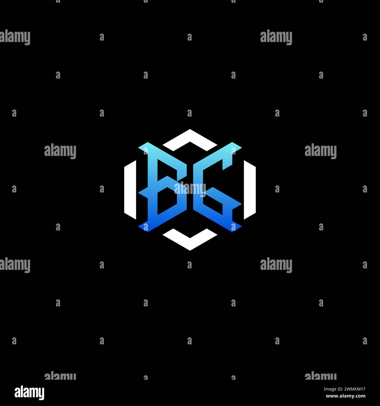Bg gaming logo hi-res stock photography and images - Alamy