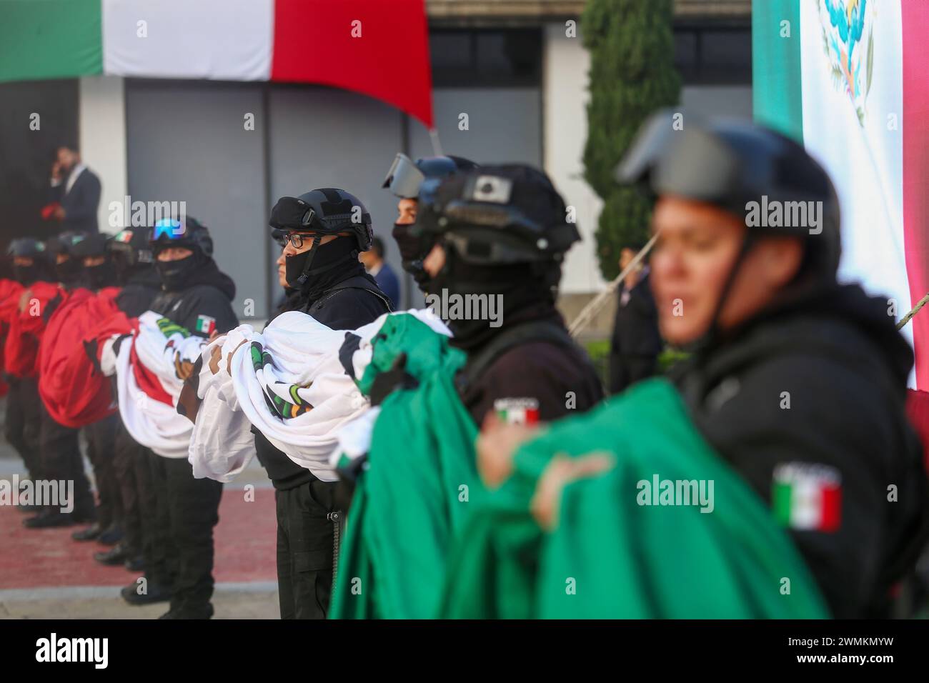 San Cristobal Ecatepec, Mexico. 24th Feb, 2024. February 24, 2024, San ...