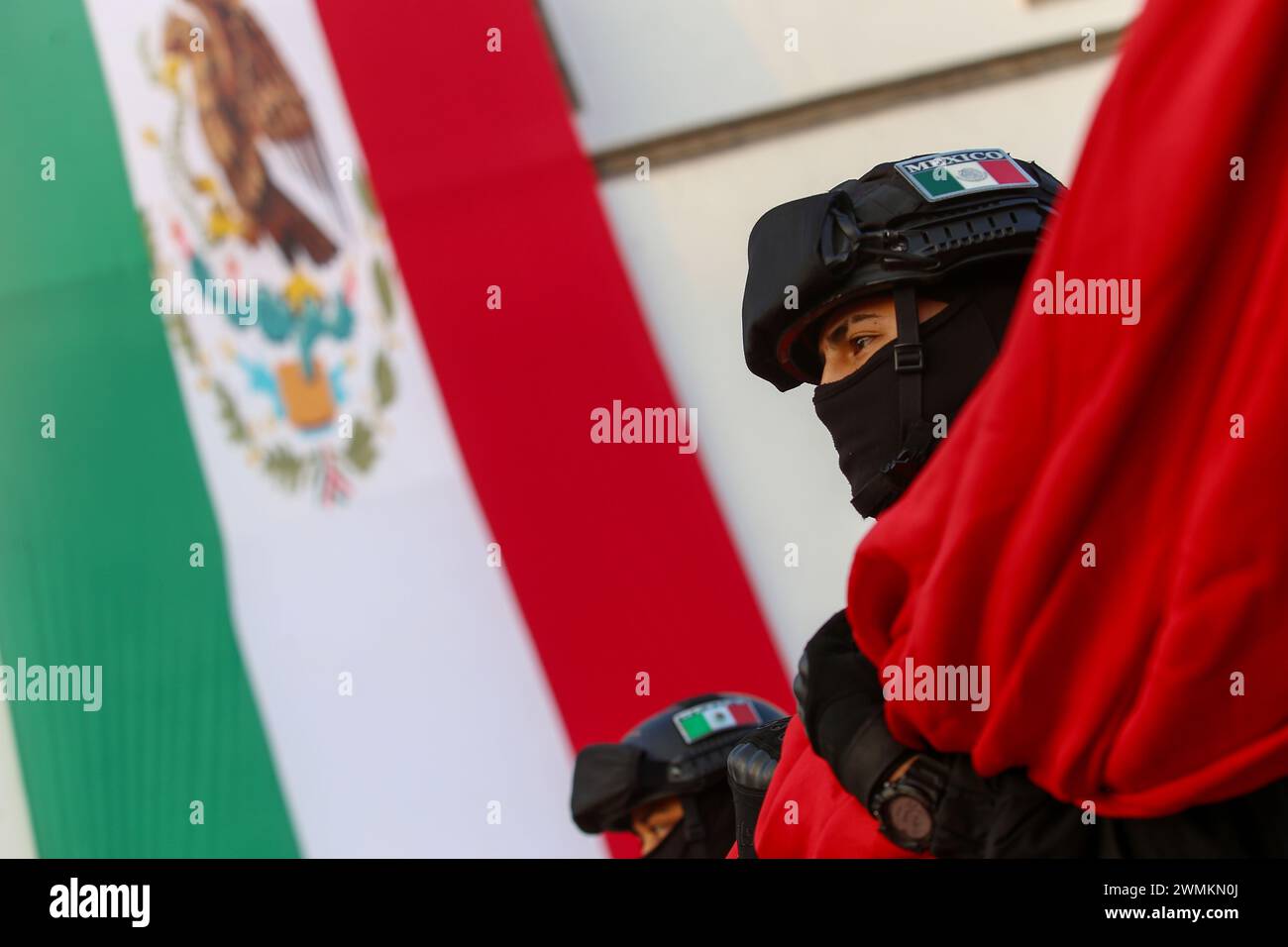 San Cristobal Ecatepec, Mexico. 24th Feb, 2024. February 24, 2024, San ...