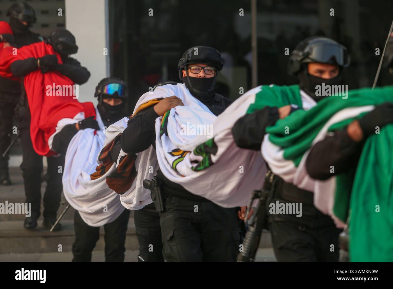 San Cristobal Ecatepec, Mexico. 24th Feb, 2024. February 24, 2024, San ...