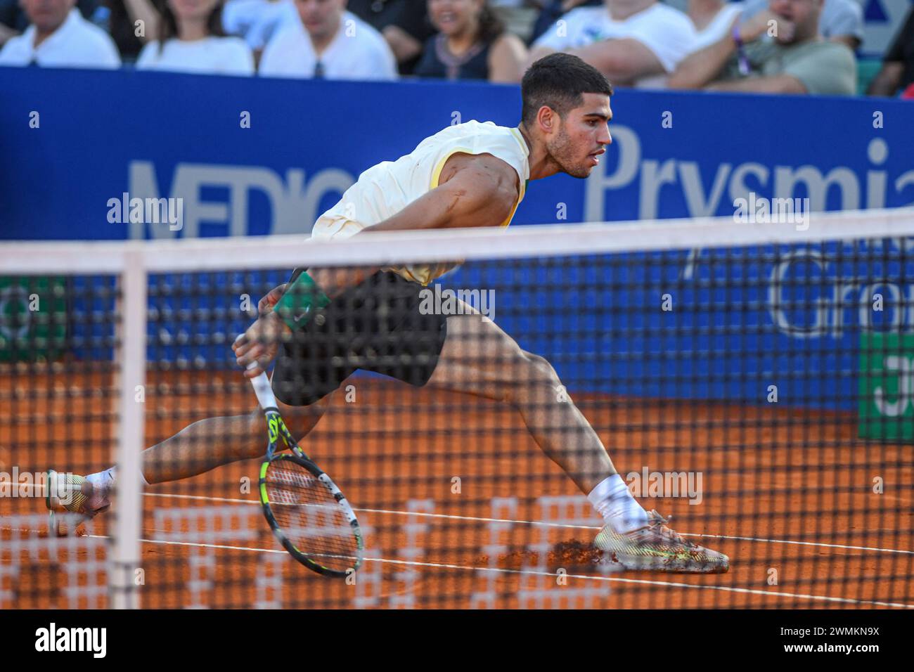 Carlos alcaraz volley hi-res stock photography and images - Alamy