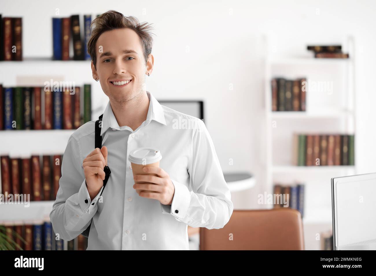 Student coffee classroom hi-res stock photography and images - Alamy