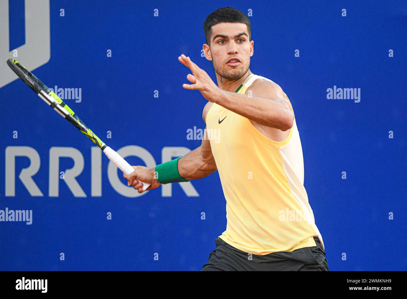 Carlos alcaraz volley hi-res stock photography and images - Alamy