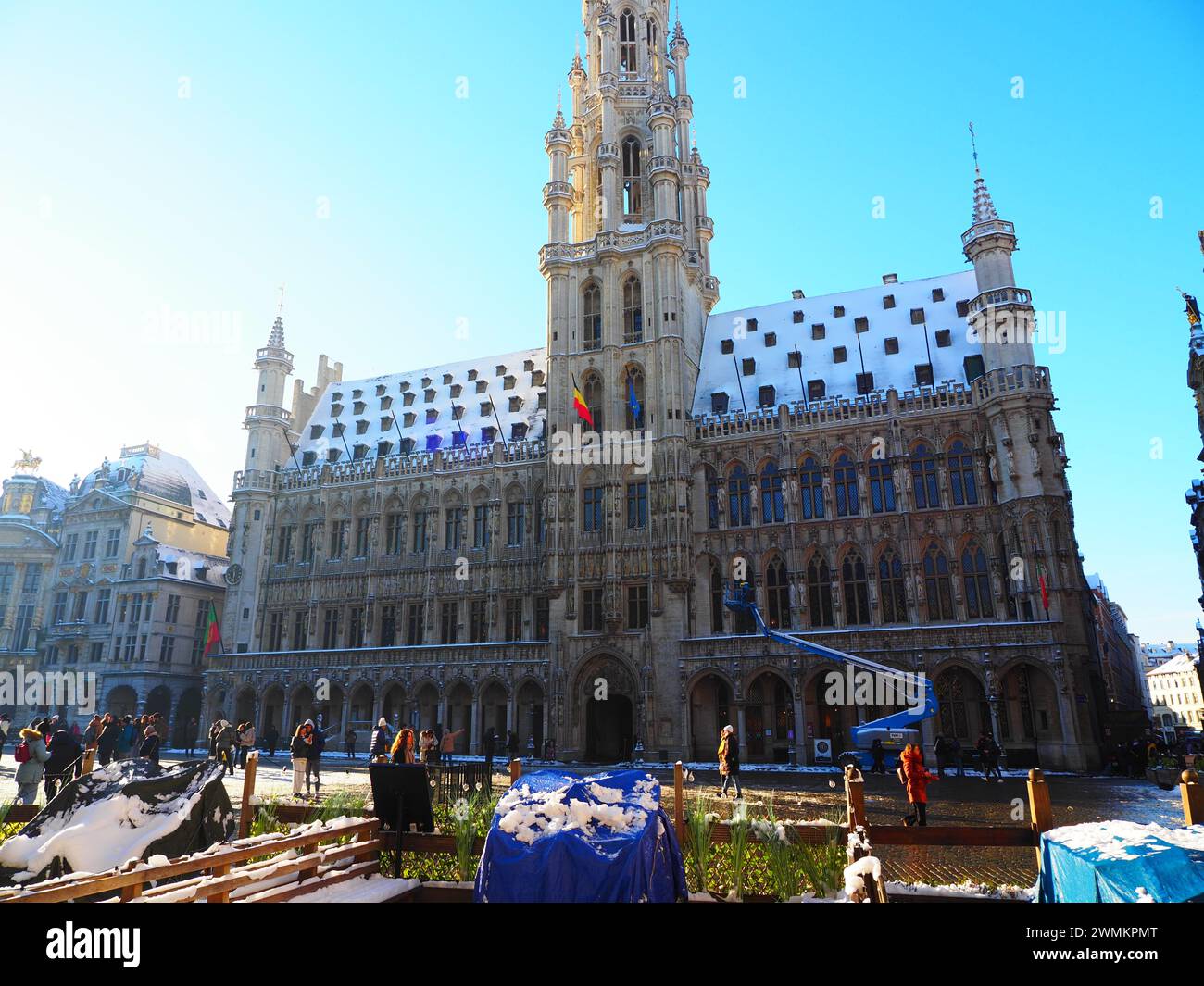 Winter Highlights of Brussels, Belgium Stock Photo - Alamy