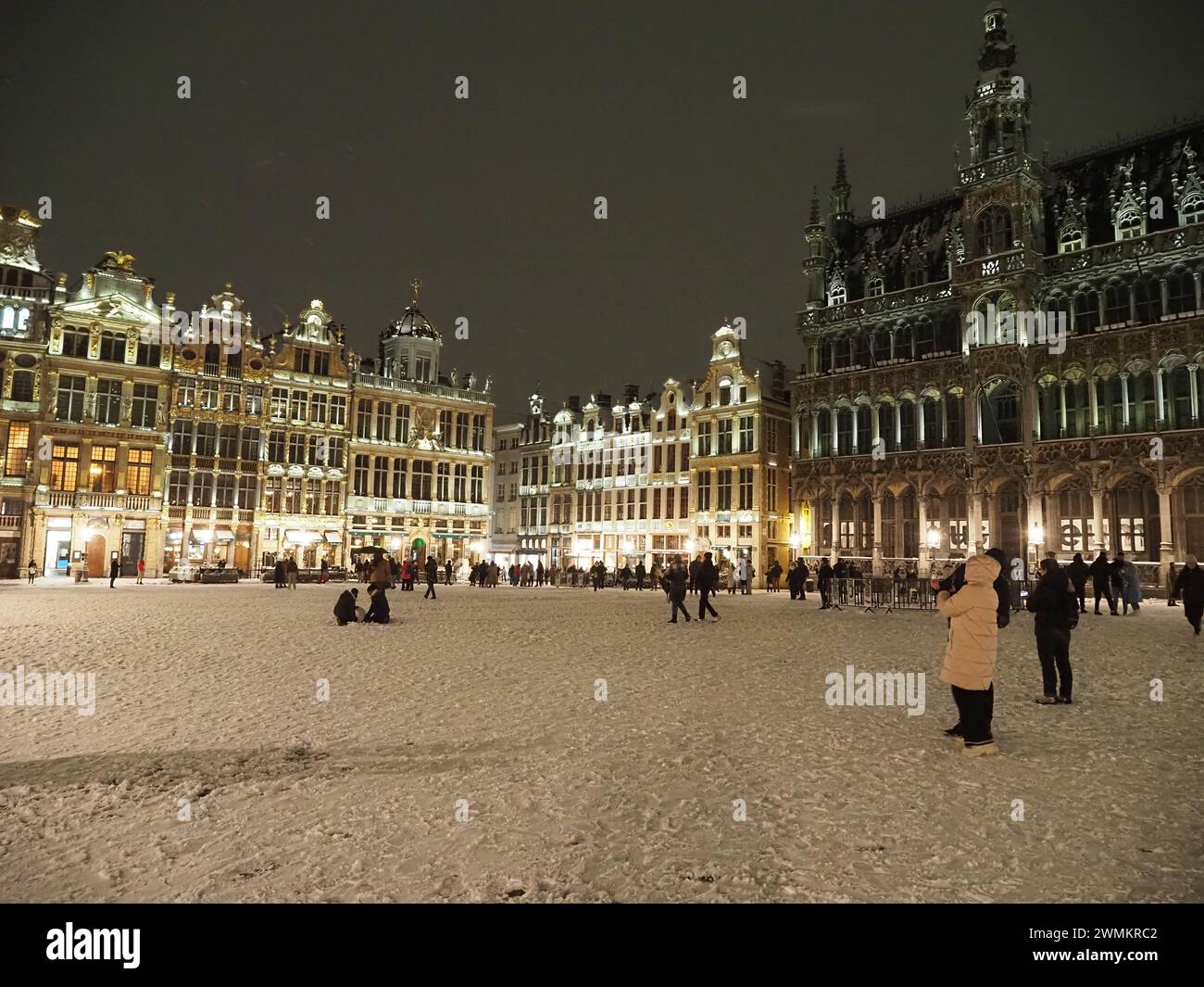 Brussels christmas market palace hi-res stock photography and images ...