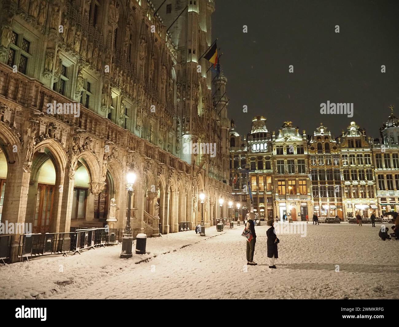 Brussels christmas market palace hi-res stock photography and images ...