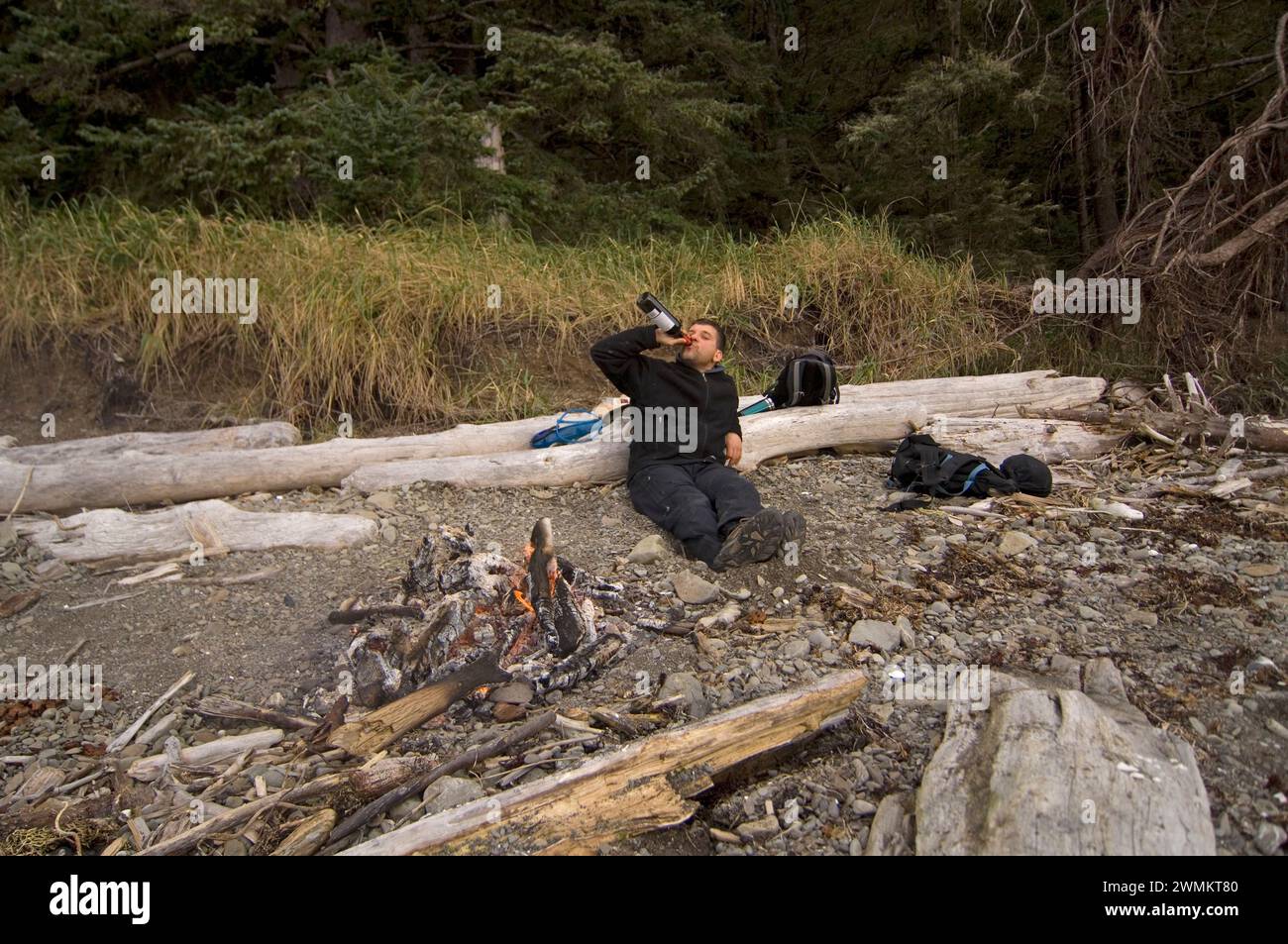 Steven Kazlowski drunk Northwest Washington coastline at lake Ozette ...