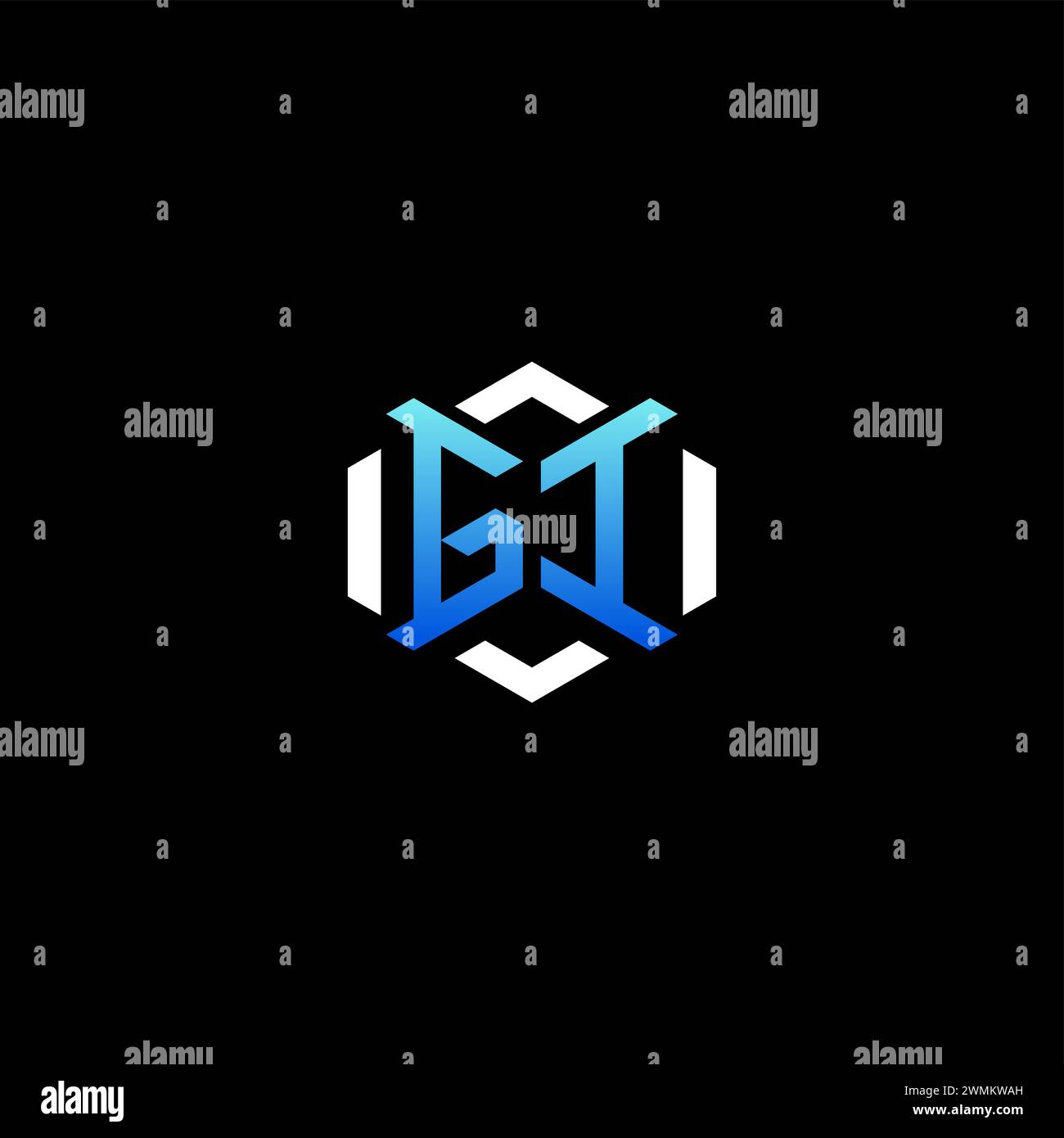 GI initial gaming concept ideas for esport team, twitch, streamer and ...