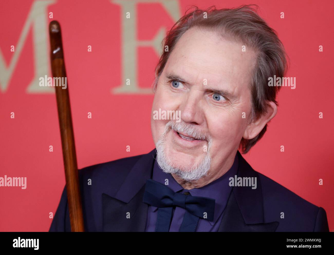 New York, United States. 26th Feb, 2024. David Bamber arrives on the ...