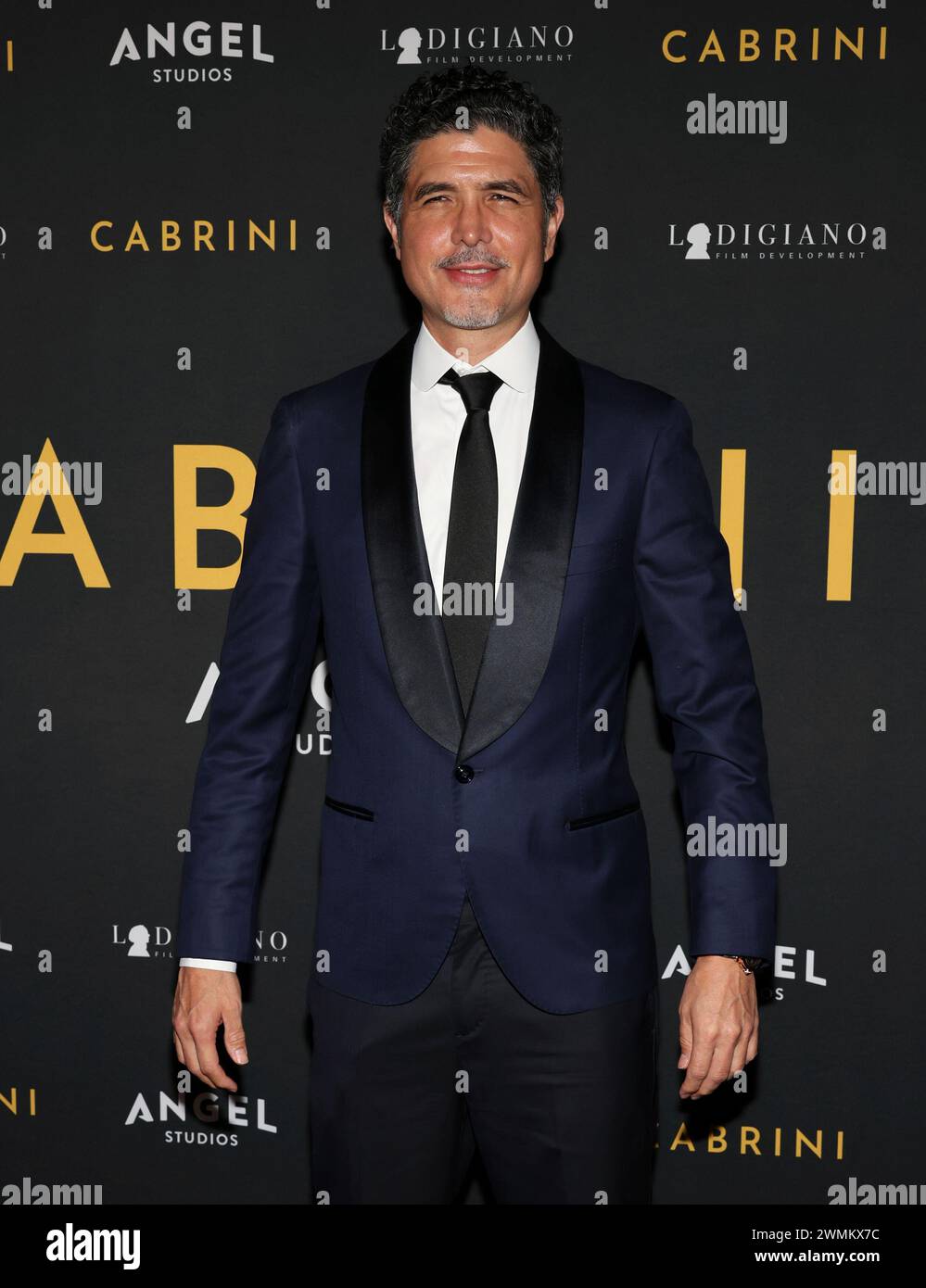 Alejandro Gomez Monteverde attends the premiere of "Cabrini" at the ...