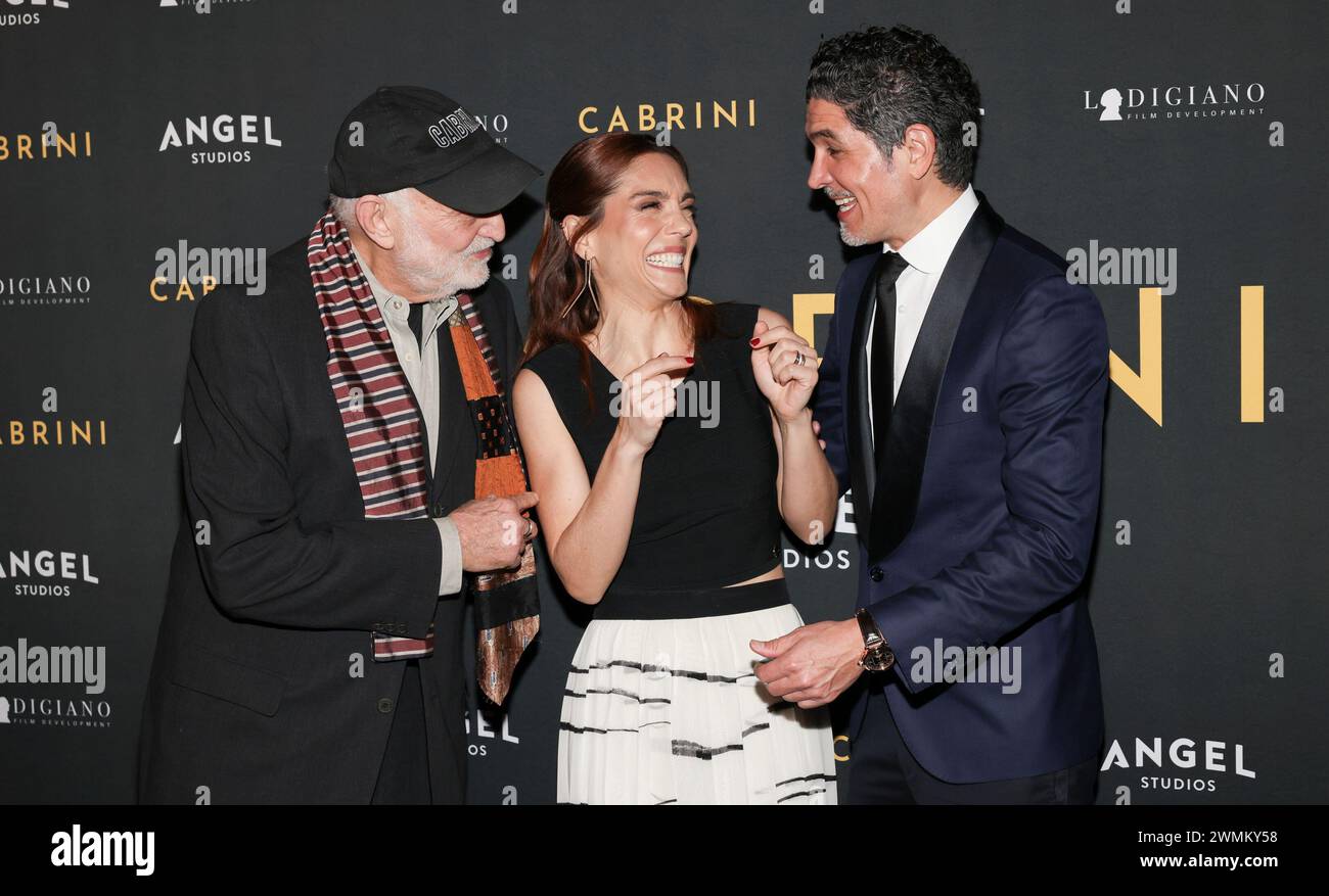 Jonathan Sanger, from left, Cristiana Dell'Anna, and Alejandro Gomez ...