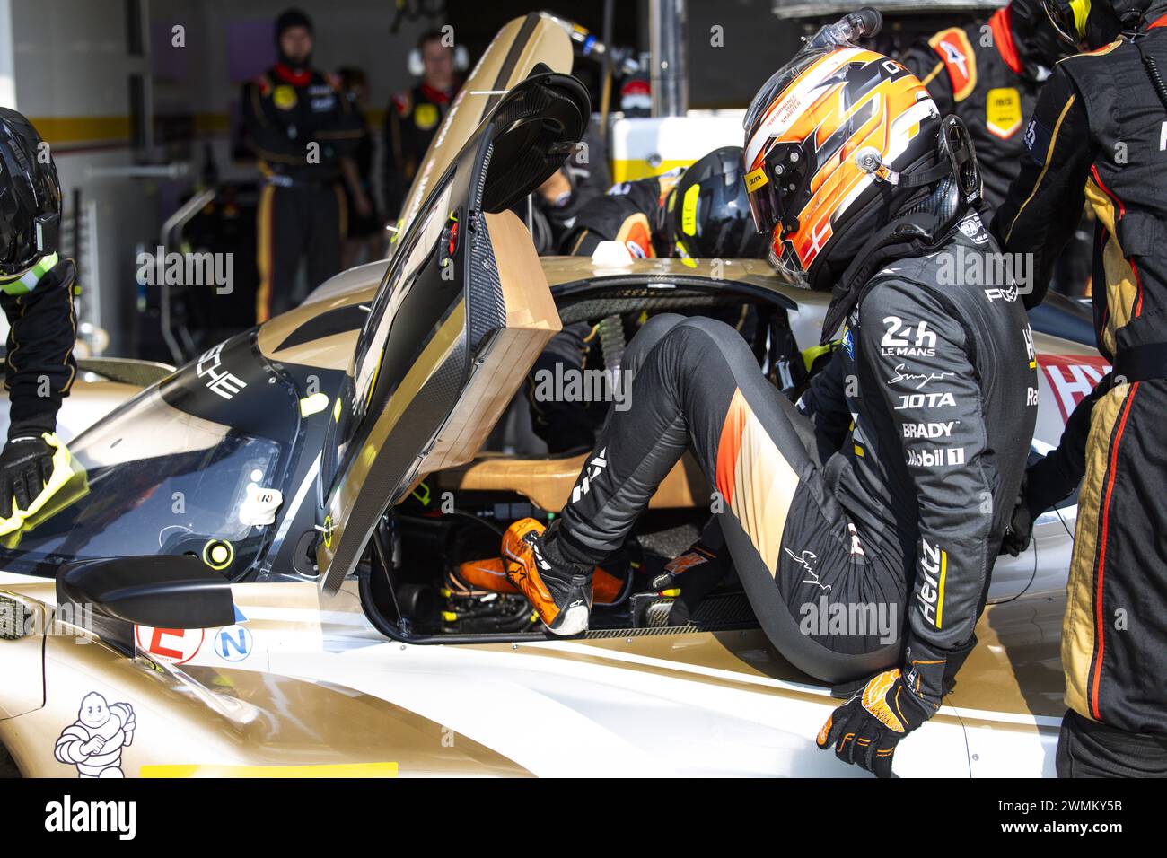 RASMUSSEN Oliver (dnk), Hertz Team Jota, Porsche 963, portrait during ...