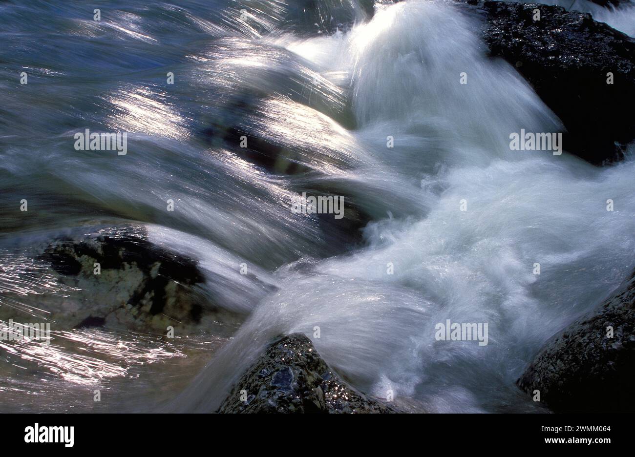 Close up stream flowing water hi-res stock photography and images - Alamy