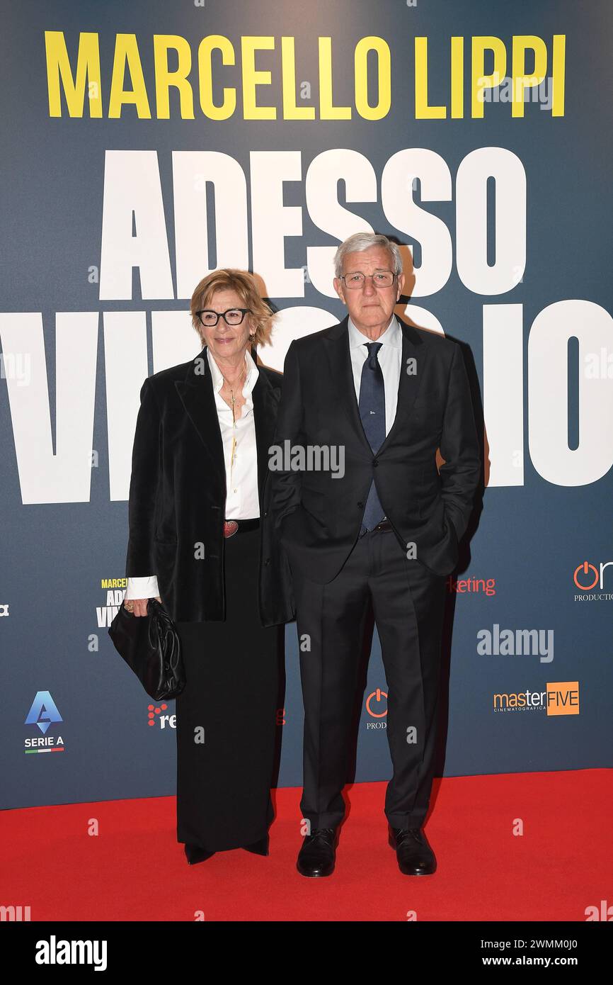 Rome, Italy. 26th Feb, 2024. Rome, Cinema The Space Moderno Premiere of ...