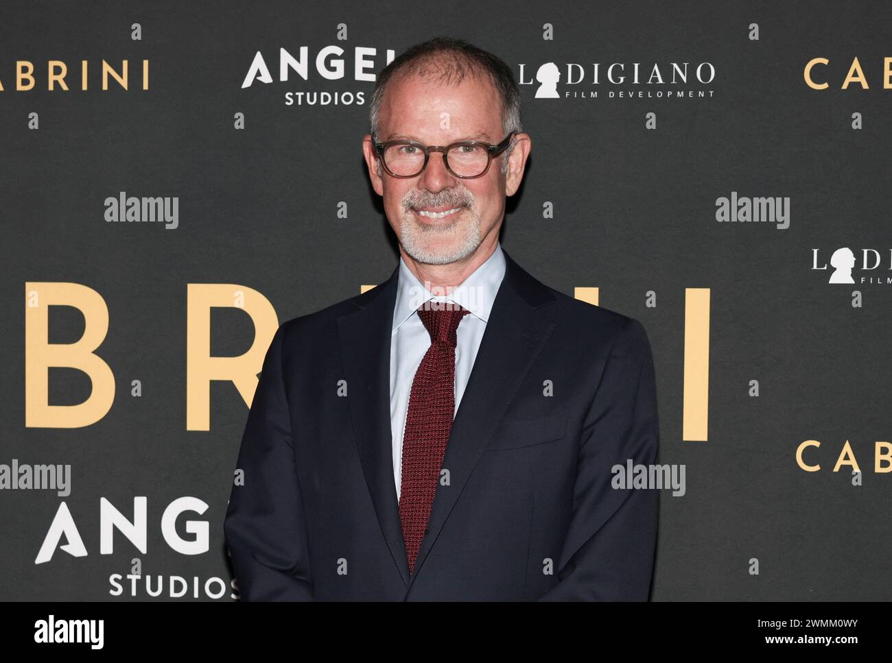 Rod Barr attends the premiere of "Cabrini" at the Regal Times Square on ...