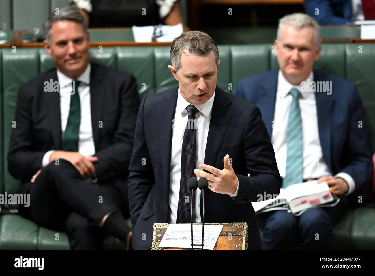 Canberra Australia 27th Feb 2024 Australian Education Minister
