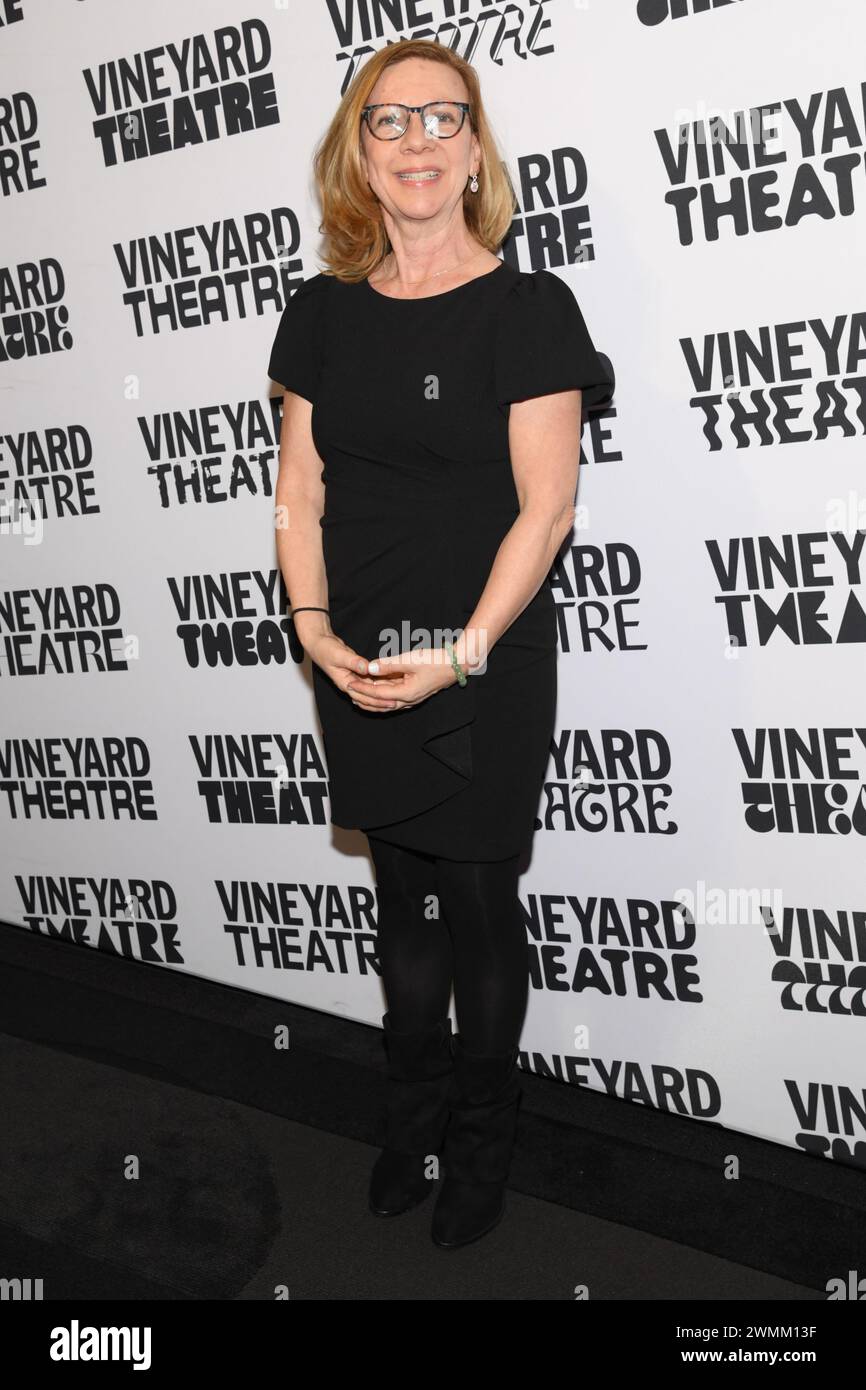 New York, USA. 26th Feb, 2024. Rosemarie Bray attending the Vineyard ...