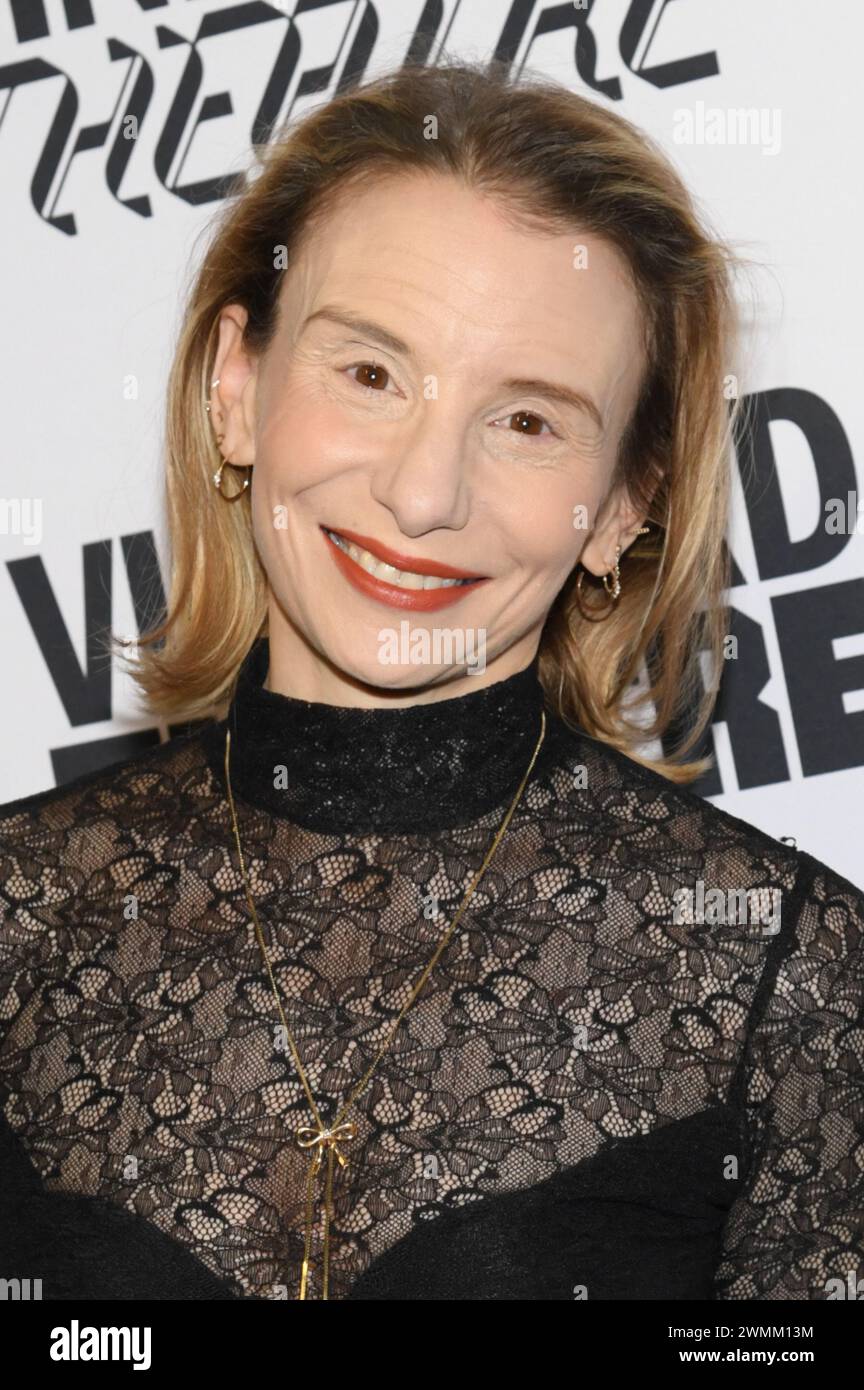 New York, USA. 26th Feb, 2024. Sarah Saltzberg attending the Vineyard ...