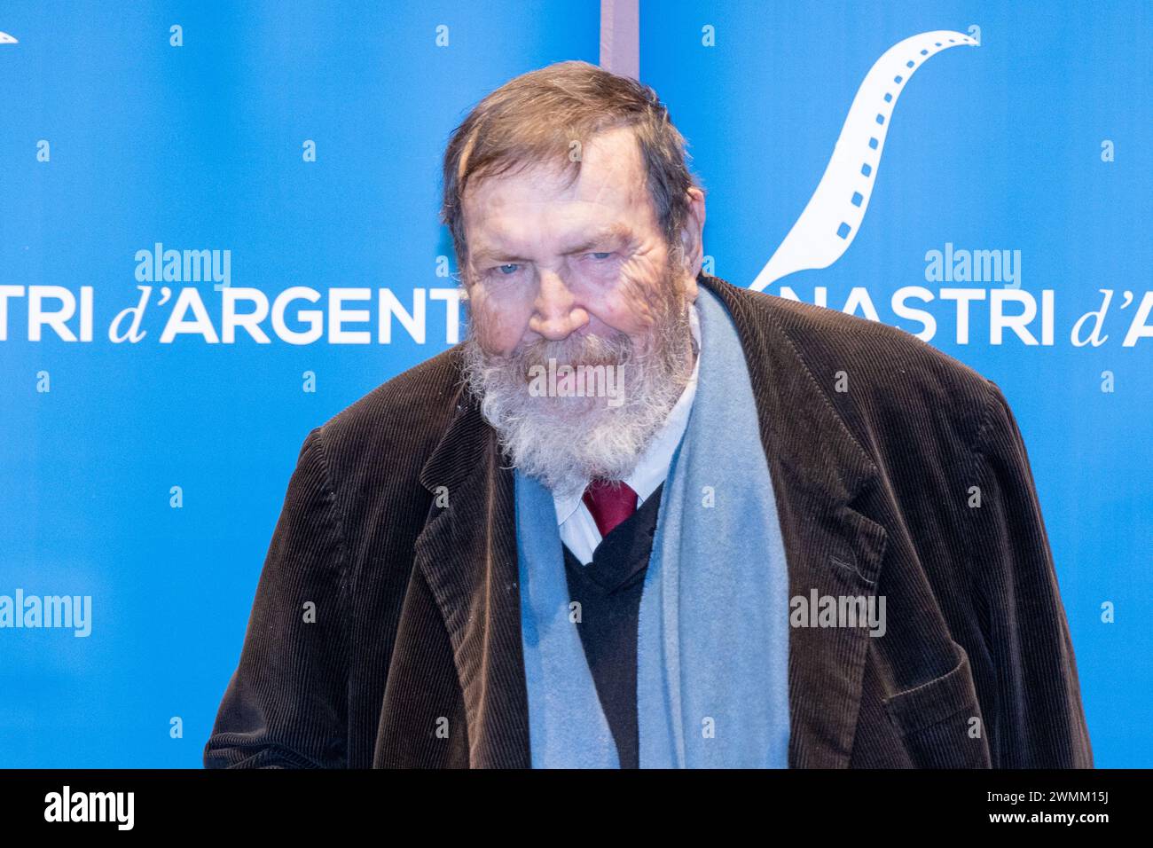 Rome, Italy. 26th Feb, 2024. Giuliano Ferrara attends the red carpet of ...
