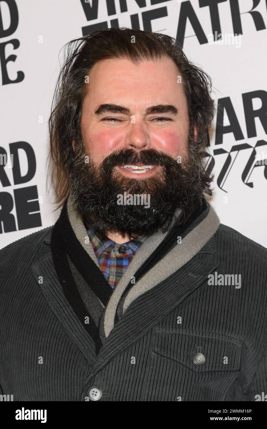 New York, USA. 26th Feb, 2024. John Lavelle attending the Vineyard ...