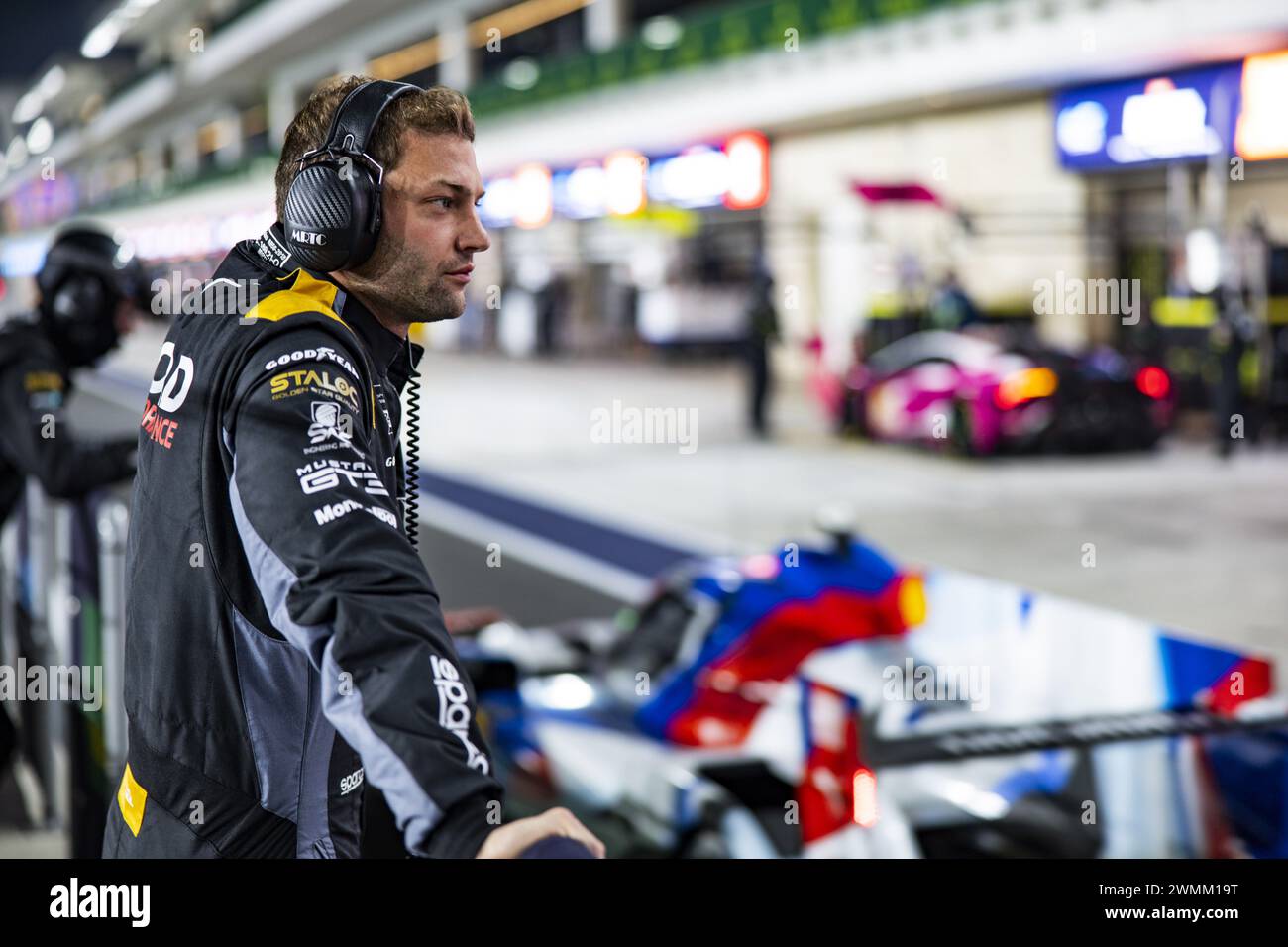 RODA Giorgio (ita), Proton Competition, Ford Mustang GT3, portrait ...