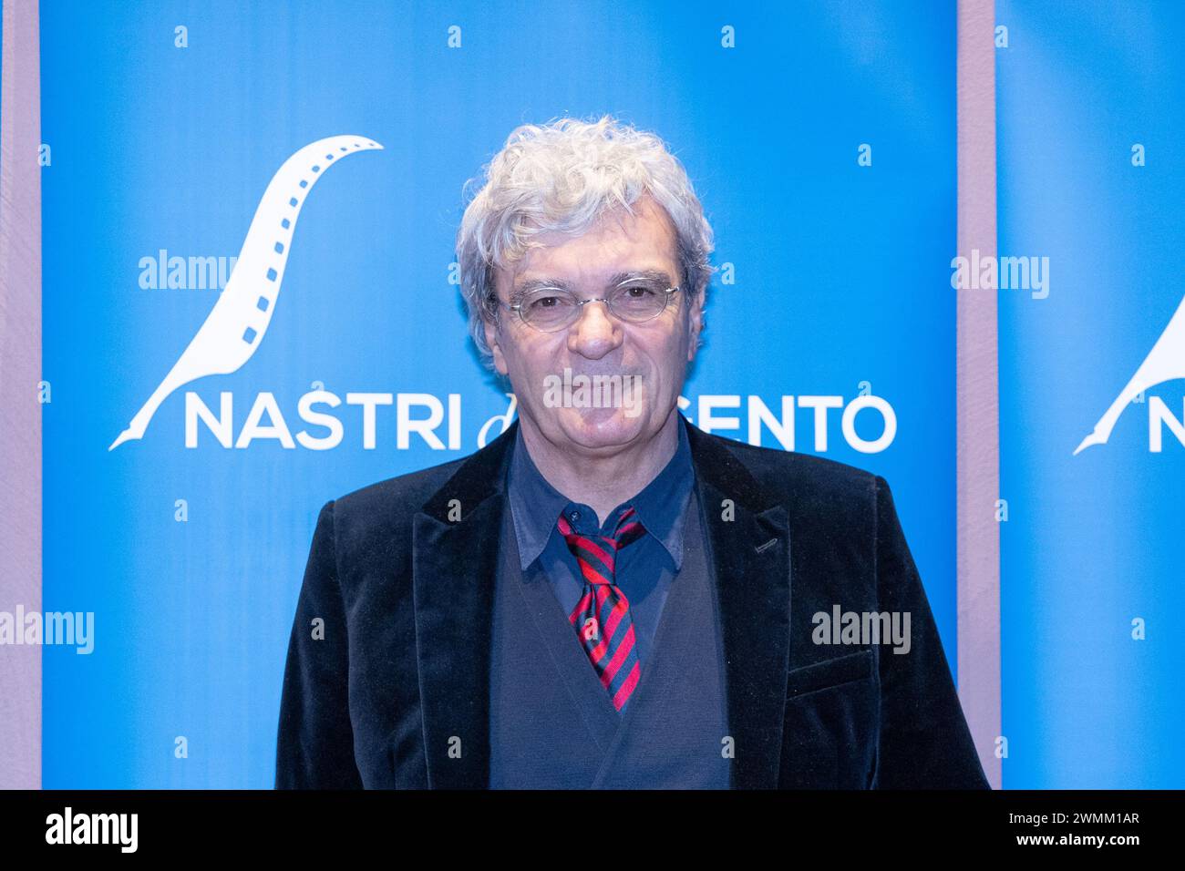 Rome, Italy. 26th Feb, 2024. Mario Martone attends the red carpet of ...