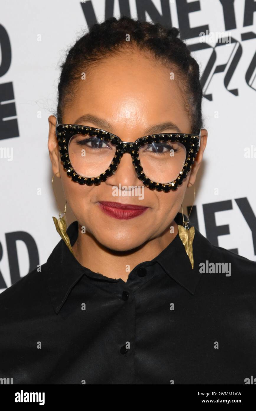New York, USA. 26th Feb, 2024. Crystal Dickinson attending the Vineyard ...