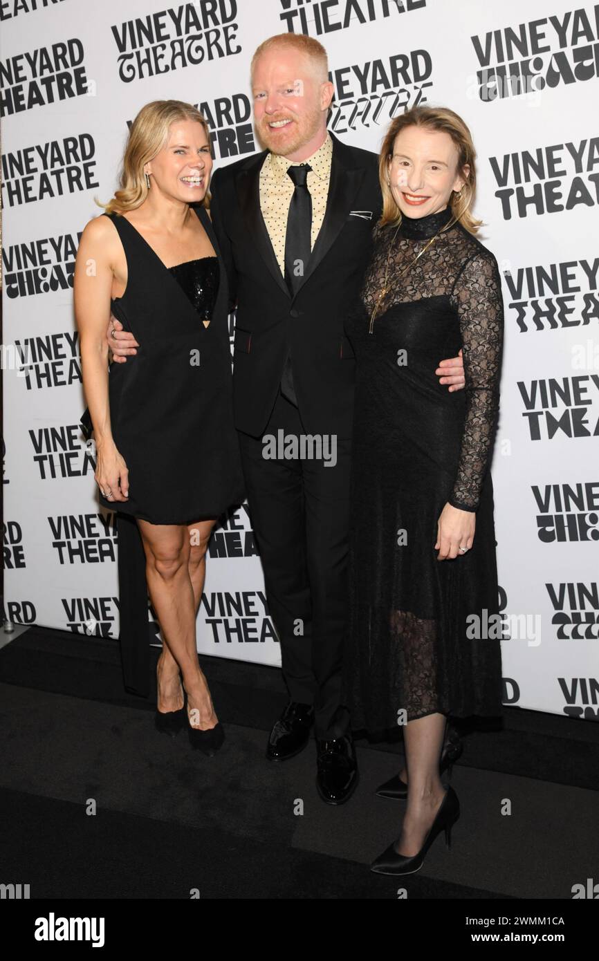 New York, USA. 26th Feb, 2024. Celia Keenan Bolger, Jesse Tyler ...