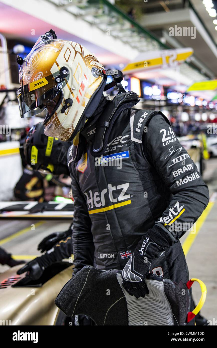BUTTON Jenson (gbr), Hertz Team Jota, Porsche 963, portrait during the ...